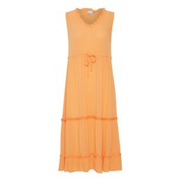 Ichi Kleid 'Marro' Damen Gr&ouml;&szlig;e 34 orange Winterkleid