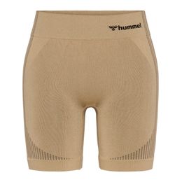 Hummel Sportshorts Damen Gr&ouml;&szlig;e L sand / schwarz