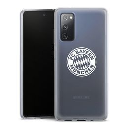 DeinDesign Galaxy S20 FE Handy Silikon H&uuml;lle Case transparent Handyh&uuml;lle Coat Of Arms Fc Bayern M&uuml;nchen Fcb Silikon Case