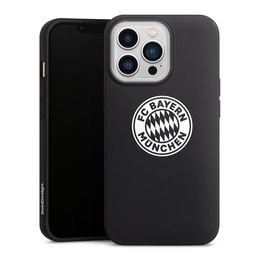 DeinDesign iPhone 13 Pro Handy Premium Silikon H&uuml;lle Handyh&uuml;lle schwarz Case Fcb Coat Of Arms Fc Bayern M&uuml;nchen Silikon Premium Case