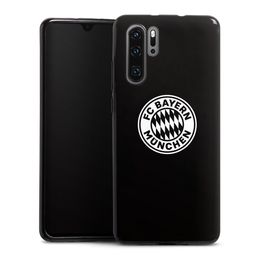 DeinDesign Huawei P30 Pro Handy Silikon H&uuml;lle Case schwarz Handyh&uuml;lle Fcb Coat Of Arms Fc Bayern M&uuml;nchen