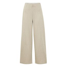 Ichi Pleated Pants 'Kate' female size 42 Sand / Brown