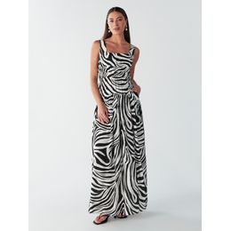 BWLDR Kleid 'SAFIA ' Damen Gr&ouml;&szlig;e 36 schwarz / wei&szlig; Sommerkleid