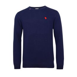 U.S. Polo Assn. Pullover Herren Gr&ouml;&szlig;e M dunkelblau / rot