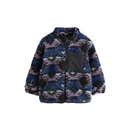next Fleece Jacket boy Blue size 5-6 yrs