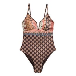 next Swimsuit female Brown size 18