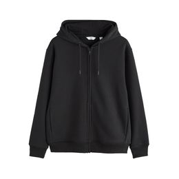 next Zip-Up Hoodie male Black size XXL