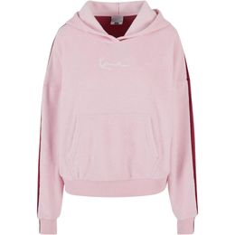 Karl Kani Sweatshirt Damen Gr&ouml;&szlig;e M hellpink / rot / wei&szlig;