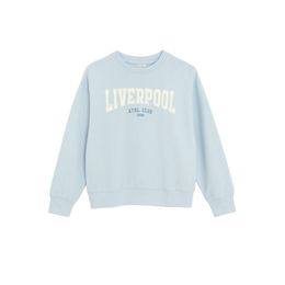Cool Club Sweatshirt Mädchen Größe 146 beige / blau