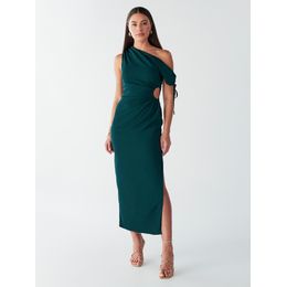 BWLDR Kleid 'BEVERLY MIDI DRESS' Damen Gr&ouml;&szlig;e 46 gr&uuml;n Winterkleid