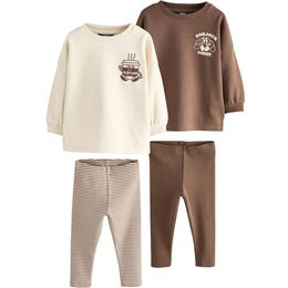 next Set Jungen Gr&ouml;&szlig;e 74 beige / braun