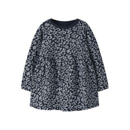 name it Kleid 'NMFVolta' M&auml;dchen Gr&ouml;&szlig;e 92 navy / wei&szlig;