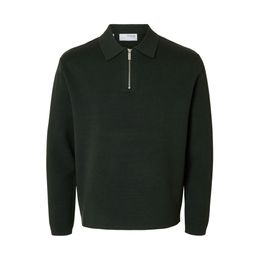 Selected Pullover 'SLHTeller' Herren Gr&ouml;&szlig;e XS dunkelgr&uuml;n