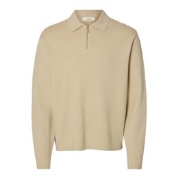 Selected Pullover 'SLHTeller' Herren Gr&ouml;&szlig;e XS sand