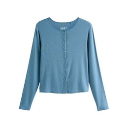 next Strickjacke Damen Gr&ouml;&szlig;e M taubenblau