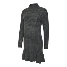 MAMALICIOUS Knitted dress female size XXL Dark grey