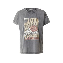 Garcia T-Shirt Damen Gr&ouml;&szlig;e L gold / dunkelgrau / hummer / wei&szlig;