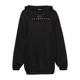 Dangerous Dngrs Sweatshirt Damen Gr&ouml;&szlig;e S rot / schwarz