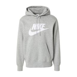 Nike Sportswear Sweatshirt 'CLUB' Herren Gr&ouml;&szlig;e L graumeliert / wei&szlig;
