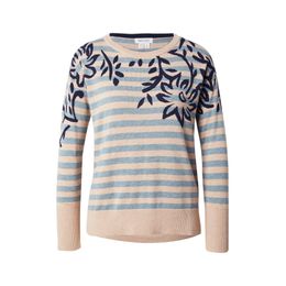 White Stuff Pullover Damen Gr&ouml;&szlig;e XXL beige / marine / petrol