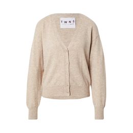 Twns The Label Strickjacke 'Aspen' Damen Gr&ouml;&szlig;e L beigemeliert