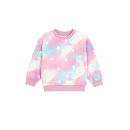 Cool Club Sweatshirt M&auml;dchen Gr&ouml;&szlig;e 116 hellblau / pink / wei&szlig;