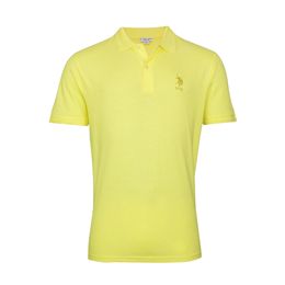 U.S. Polo Assn. Poloshirt 'Axel' Herren Gr&ouml;&szlig;e M gelb
