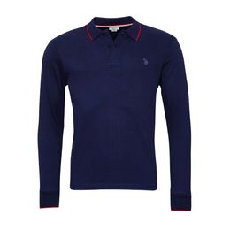 U.S. Polo Assn. Shirt Herren Gr&ouml;&szlig;e XL navy / rot / blutrot