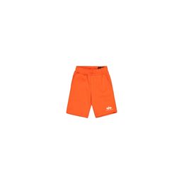 Alpha Industries Shorts Jungen Gr&ouml;&szlig;e 170 orange / wei&szlig;