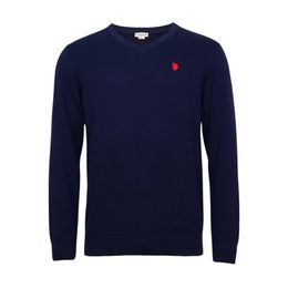 U.S. Polo Assn. Pullover Herren Gr&ouml;&szlig;e XXXL dunkelblau / blutrot