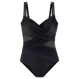 Lascana Badeanzug Damen Gr&ouml;&szlig;e XL schwarz