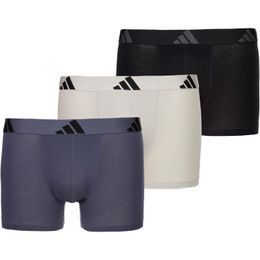 Adidas Trunk 3pk Unterhose Herren, Gr&ouml;&szlig;e: M