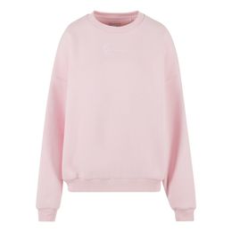 Karl Kani Sweatshirt 'Essential Os' Damen Gr&ouml;&szlig;e S rosa / wei&szlig;