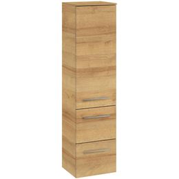Pelipal Midischrank 'Taiga' braun foliert 30 x 121 x 33 cm