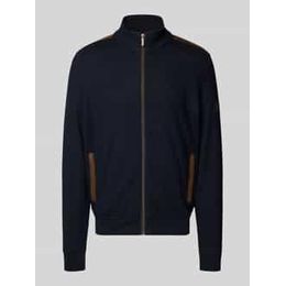 Bugatti Sweatjacke mit Stehkragen Modell 'Selanik'