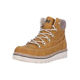 Stiefelette WHISTLER "Naje", Damen, Gr. 36, braun (hellbraun), Kunstfaser, Lederimitat, Schuhe Stiefelette, mit Allwetterprofil