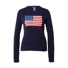 Polo Ralph Lauren Pullover Damen Gr&ouml;&szlig;e L blau / navy / rot / wei&szlig;