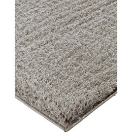 HEINE HOME Witt Hochflorteppich, silbergrau, Gr&ouml;&szlig;e 160 cm &Oslash; - rund