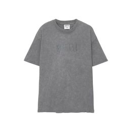 Pull&Bear Pull&bear T-Shirt Herren Gr&ouml;&szlig;e L dunkelgrau