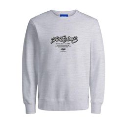 Jack & Jones Jack & Jones Sweatshirt in Hellgrau - 40% | Größe XL | Herren-plussize