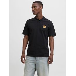 Jack & Jones Jack & Jones Poloshirt "Brady" in Schwarz - 44% | Gr&ouml;&szlig;e XL | Herren-plussize
