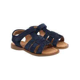 POM POM Leder-Sandalen in Dunkelblau - 42% | Gr&ouml;&szlig;e 32 | Kindersandalen