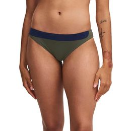 Chantelle Bikini-Hose in Khaki/ Dunkelblau - 54% | Gr&ouml;&szlig;e 40 | Damen-bademode
