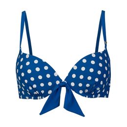 Short Stories Bikini-Oberteil in Blau - 71% | Gr&ouml;&szlig;e 38C-Cup | Damen-bademode