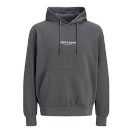Jack & Jones Jack & Jones Hoodie in Anthrazit - 32% | Größe XL | Herren-sweatshirts-jacken