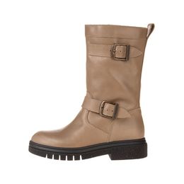 lamino Leder-Stiefel in Beige - 73% | Gr&ouml;&szlig;e 33 | Kinderstiefel