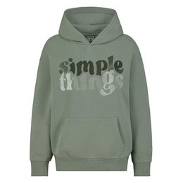 Sublevel Hoodie "Rosa" in Gr&uuml;n - 41% | Gr&ouml;&szlig;e S | Damen-sweatshirts-jacken