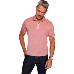 Herren Poloshirt in Pikee-Qualit&auml;t rostrot, Gr&ouml;&szlig;e 52/54