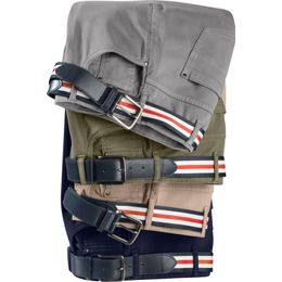 Herren 5-Pocket-Jeans in Twill-Qualit&auml;t khaki, Gr&ouml;&szlig;e 27