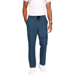 Herren Freizeithose mit Rei&szlig;verschluss-Tasche dunkelblau, Gr&ouml;&szlig;e 24